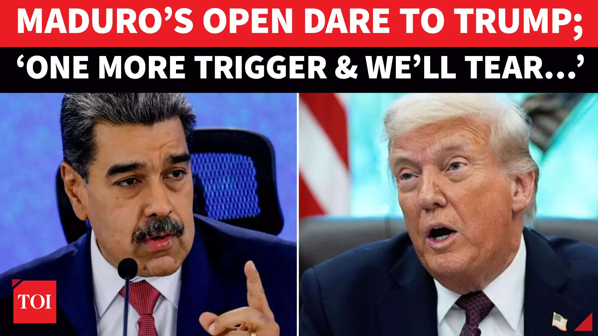 ‘Drug War Is A False Pretext, Trump Only Seeks…’: Maduro Warns US Of ...
