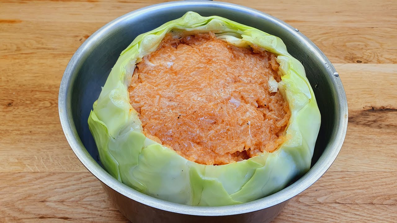 Billiges und schnelles Rezept für Kohl, sehr einfach zuzubereiten