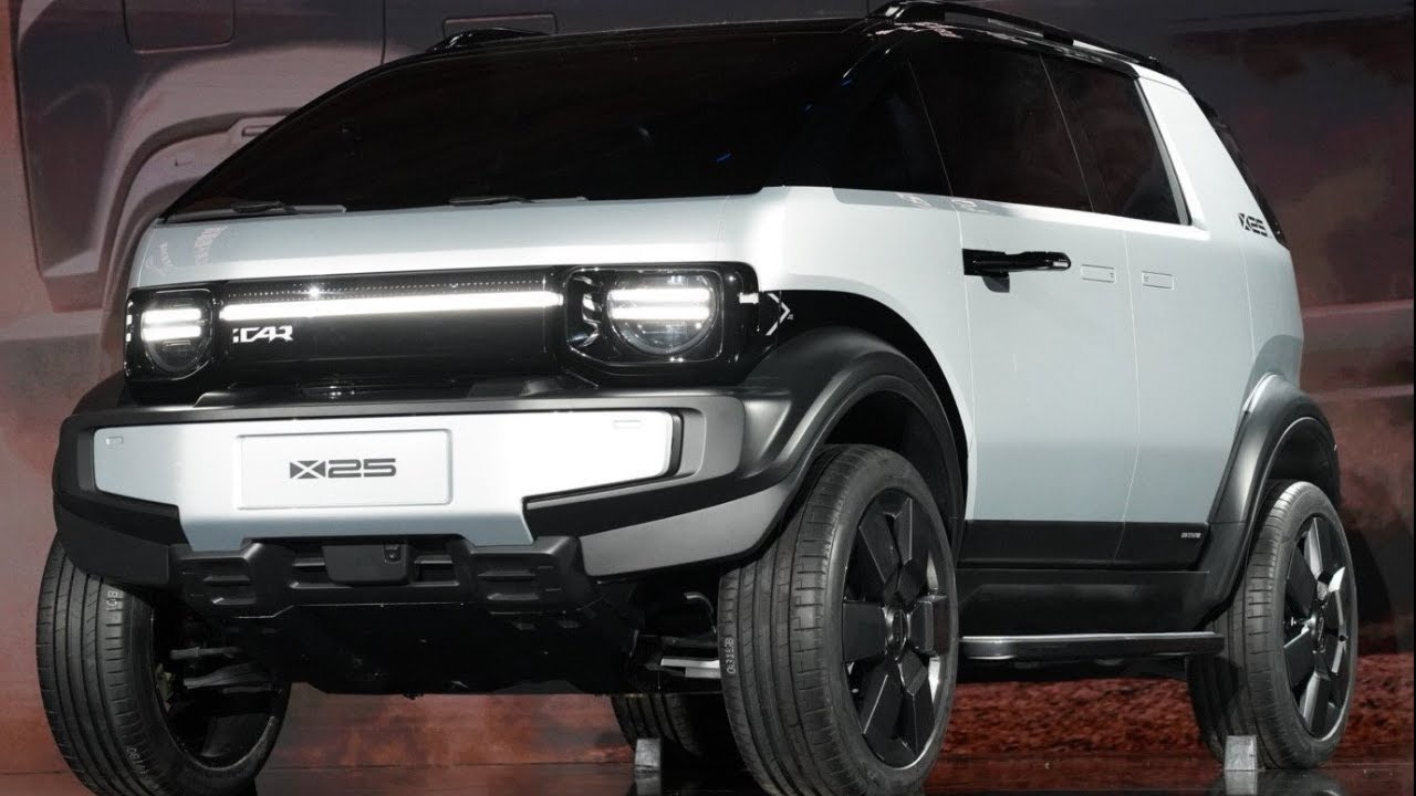 Chery iCar X25 (ONE BOX all-terrain MPV) – Futuristischer Elektro ...