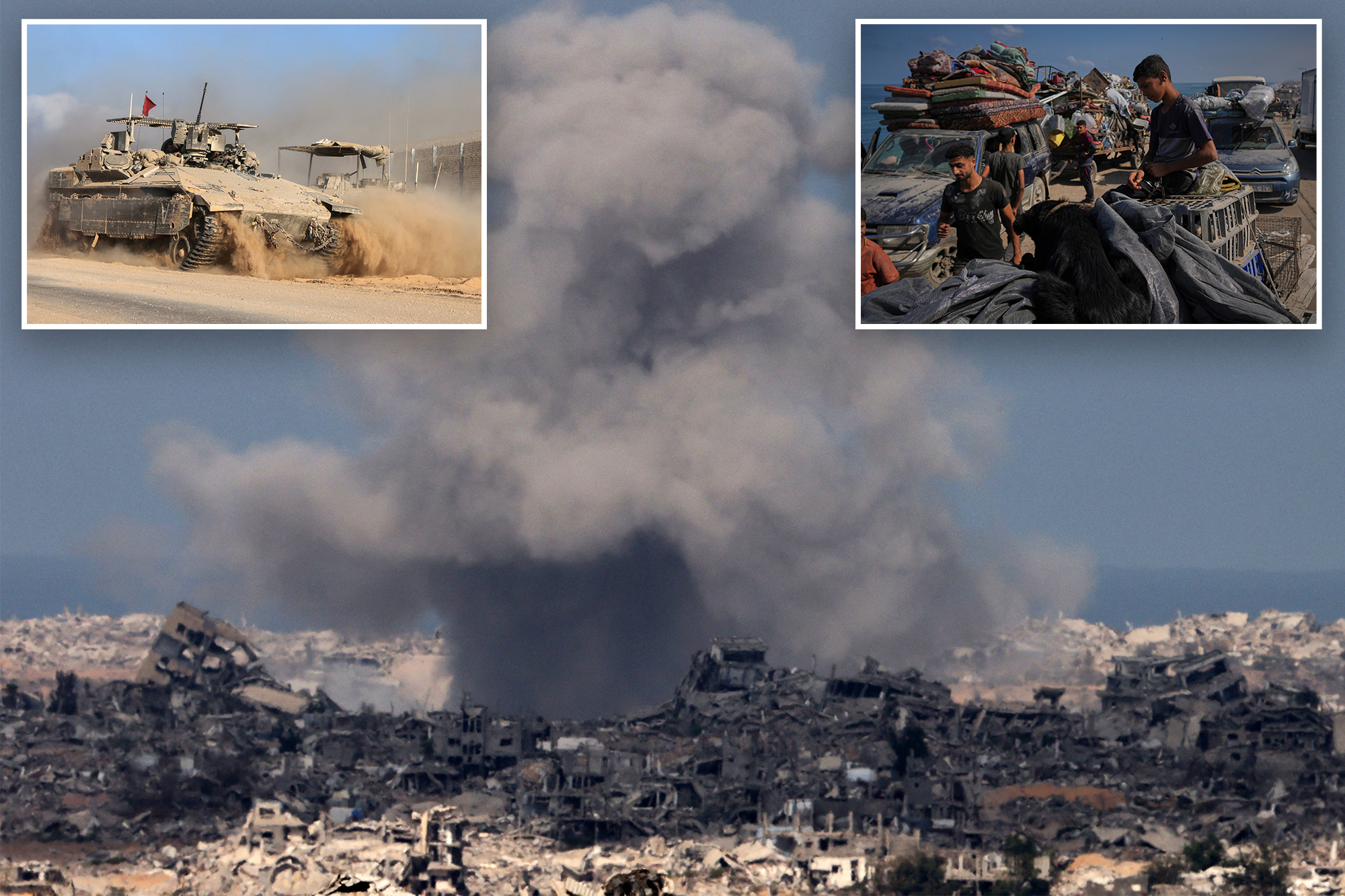 ‘Gaza is burning’ as IDF expands ground operation in Gaza City: Israel