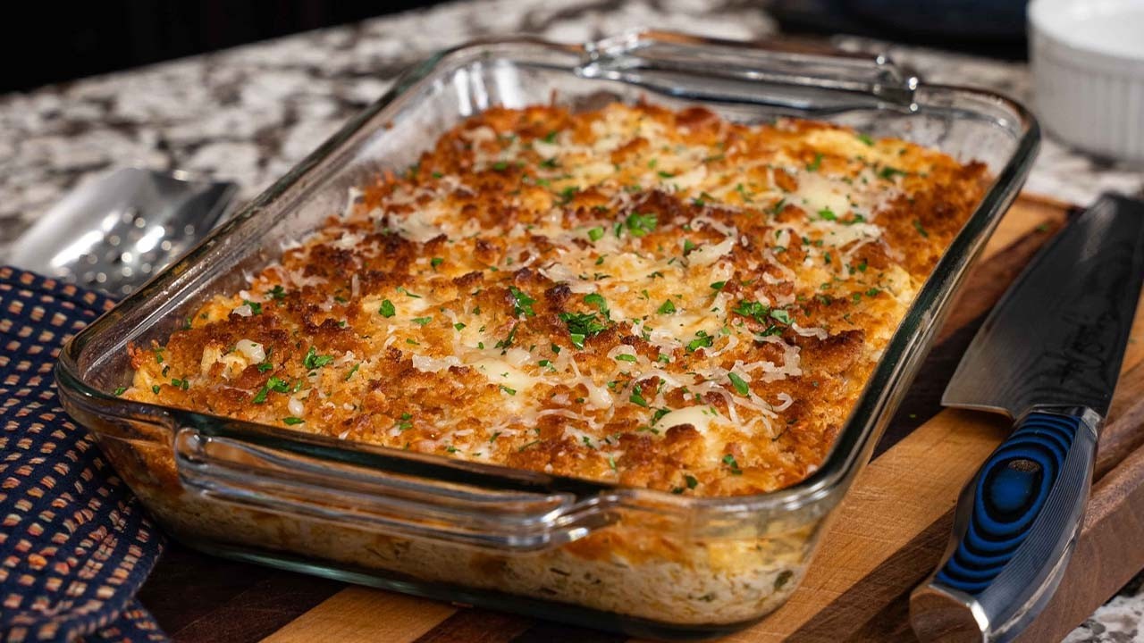 Easy Rotisserie Chicken Casserole