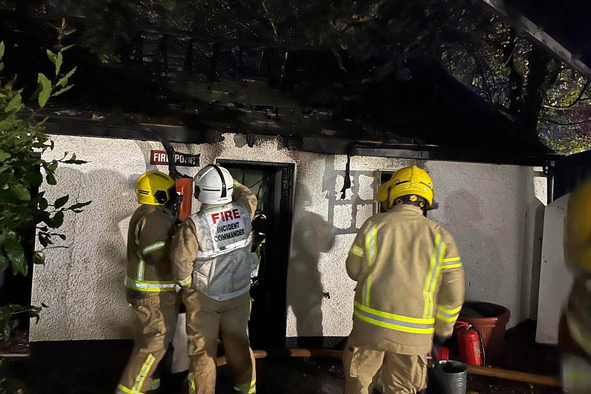 'Business as usual' following fire at Brown Trout