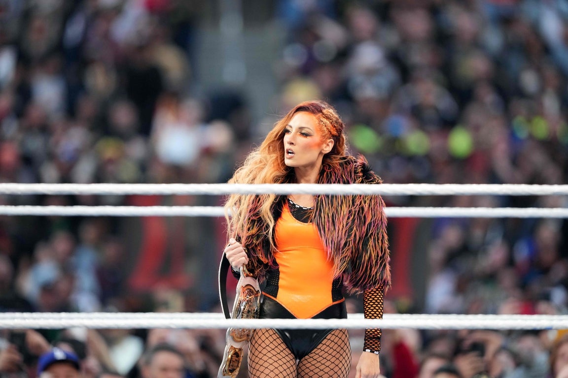 Stunning photos highlight the iconic style of WWE’s women, from Becky ...