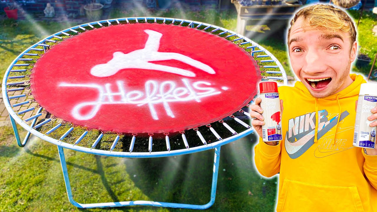 I Turned a Regular Trampoline Into My Own Creation!