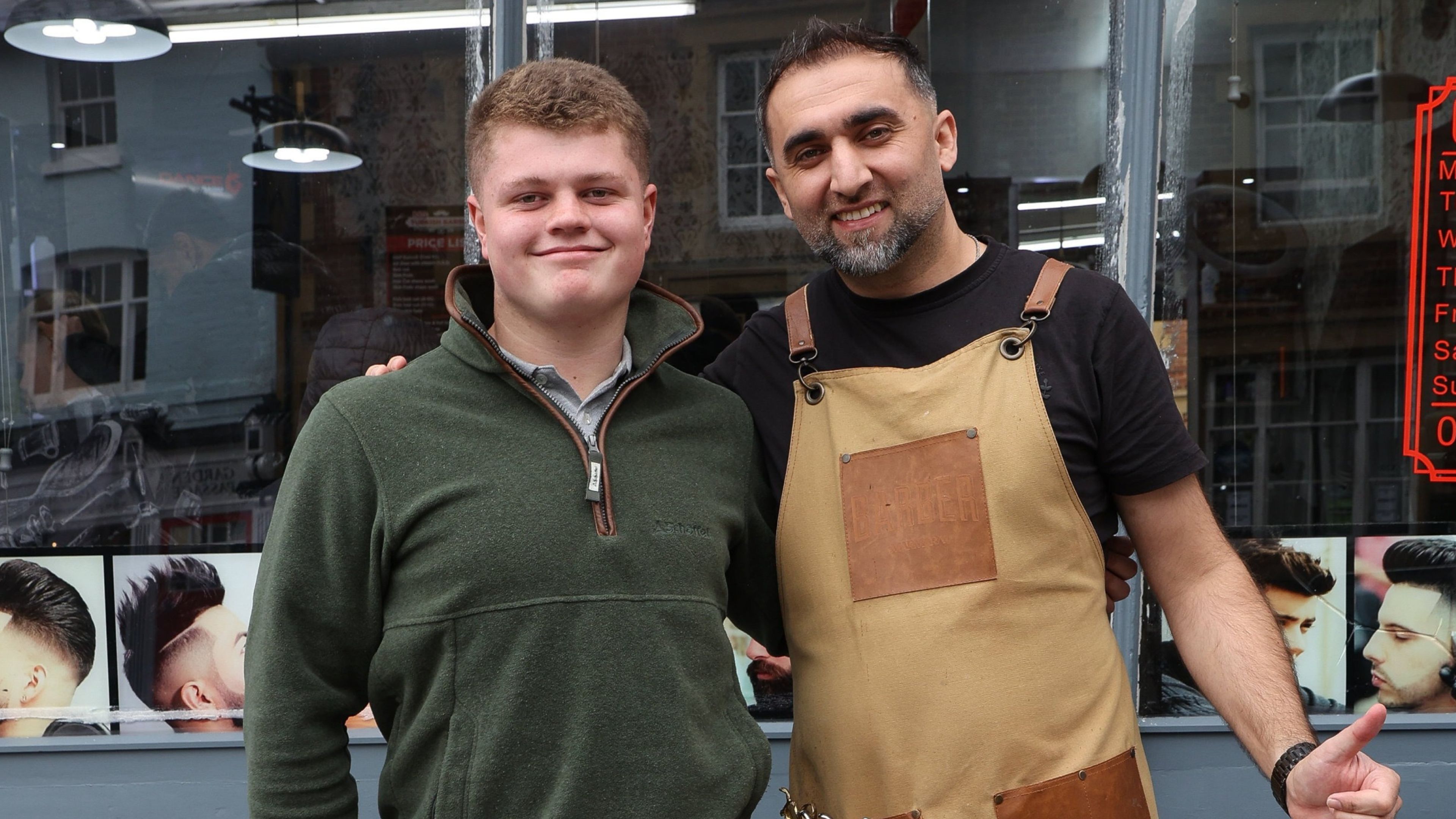 Hero barber saved boy's life after spotting cancerous lump on his neck