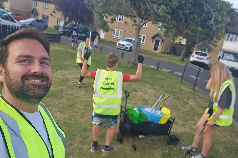 MP leads a clean-up army to take Weston back from waste