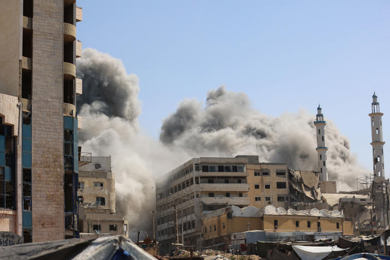 ‘Gaza is burning’: Israel reportedly begins ground offensive after ...