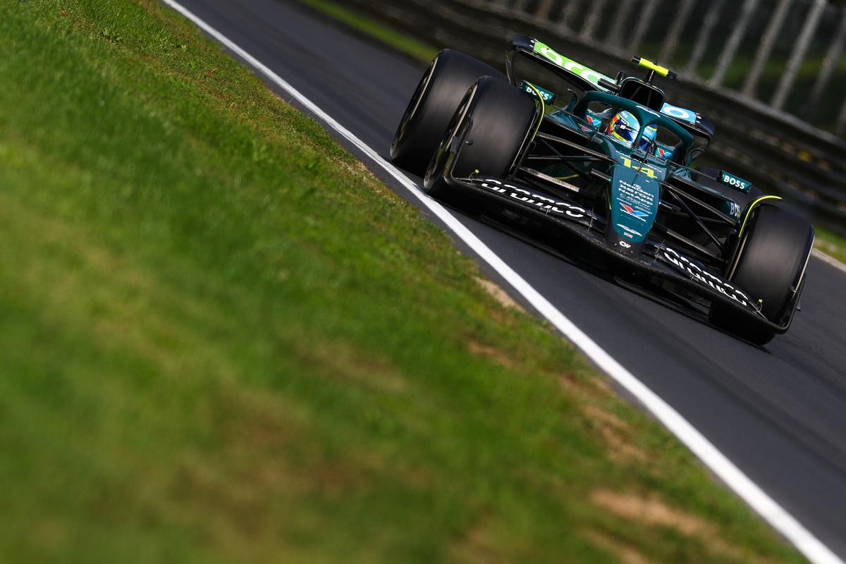F1 | Aston Martin: sospensione rotta a Monza per un sasso in pista sparato?