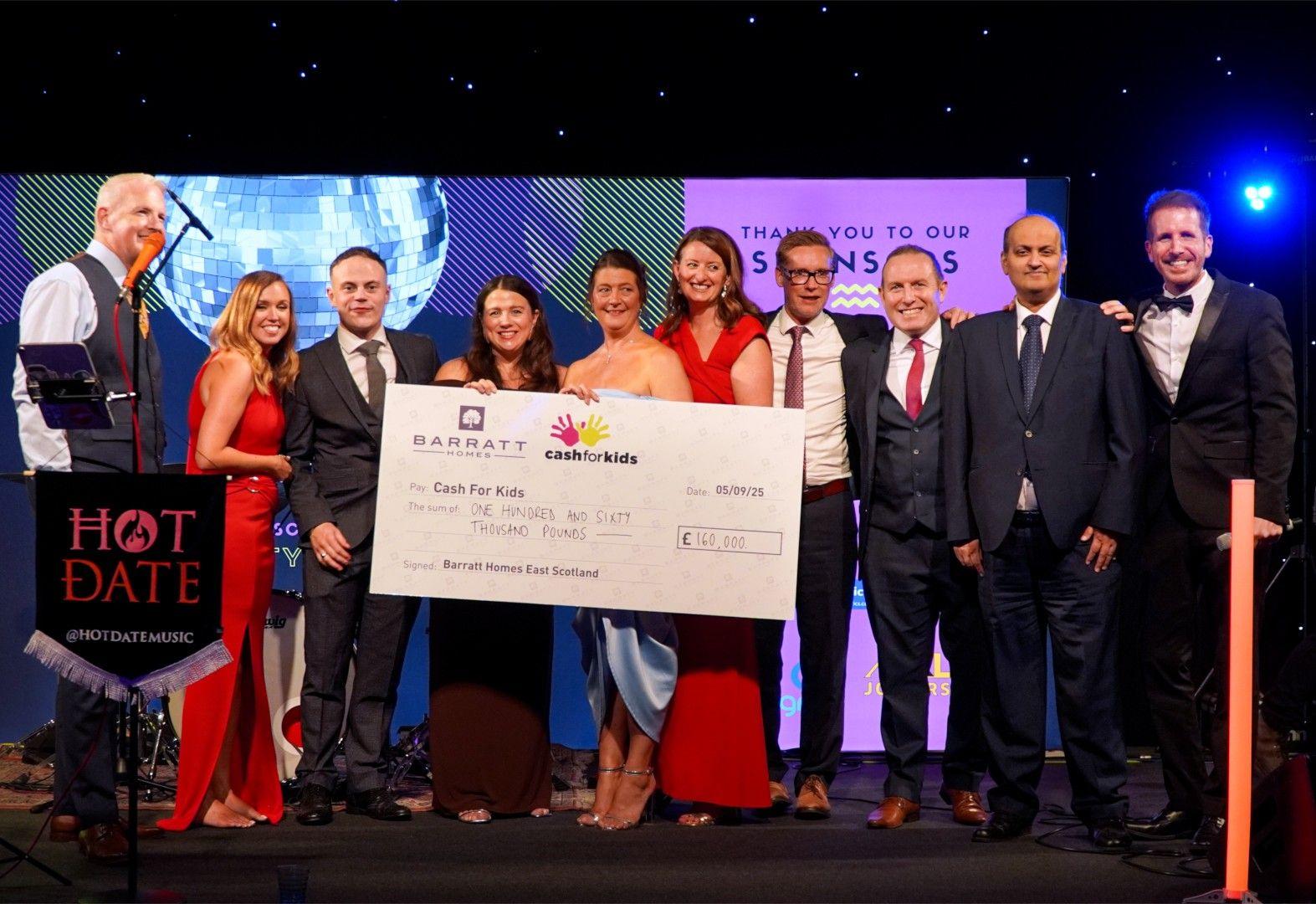 Barratt and David Wilson Homes East Scotland raises £160,000 in support ...