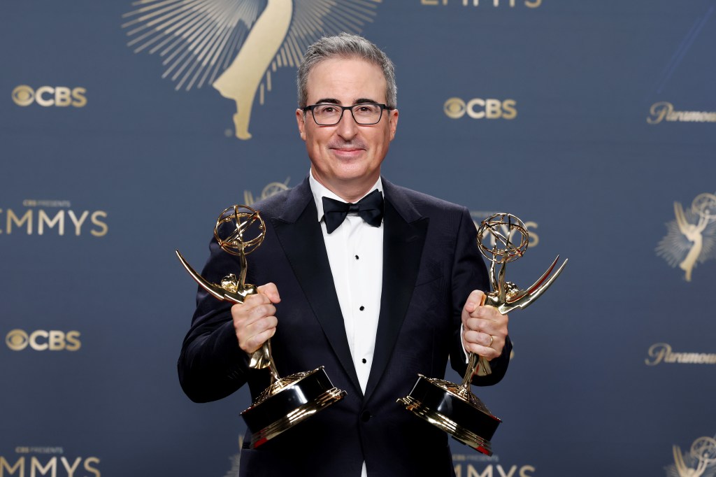 John Oliver Kept His Emmys Speech Short ‘To Cost Nate Bargatze Money'