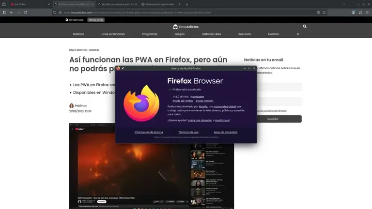 Firefox 143 activa el soporte para PWA en Windows mientras añade mejoras en privacidad ...