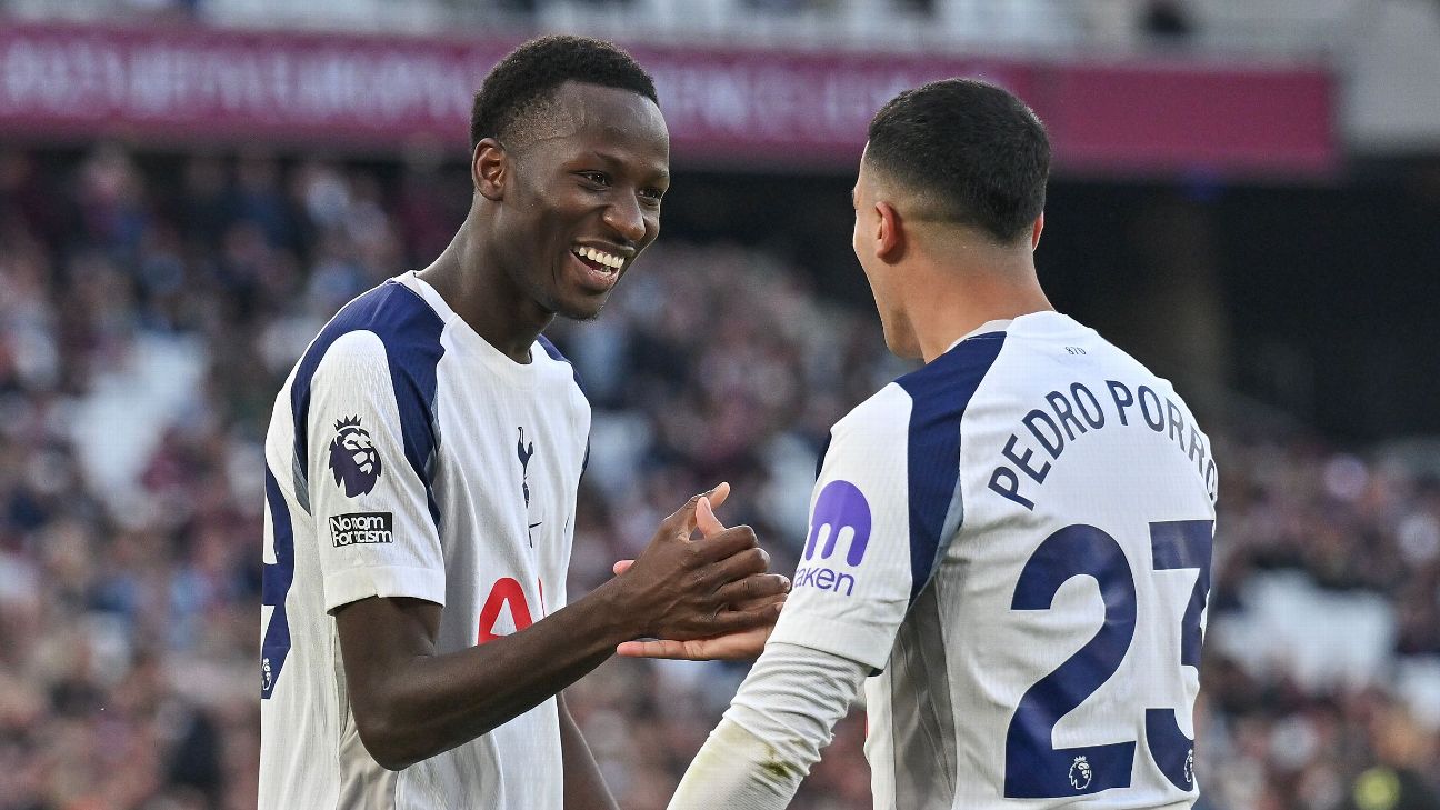 Tottenham's Pape Matar Sarr finally realising untapped potential thanks ...