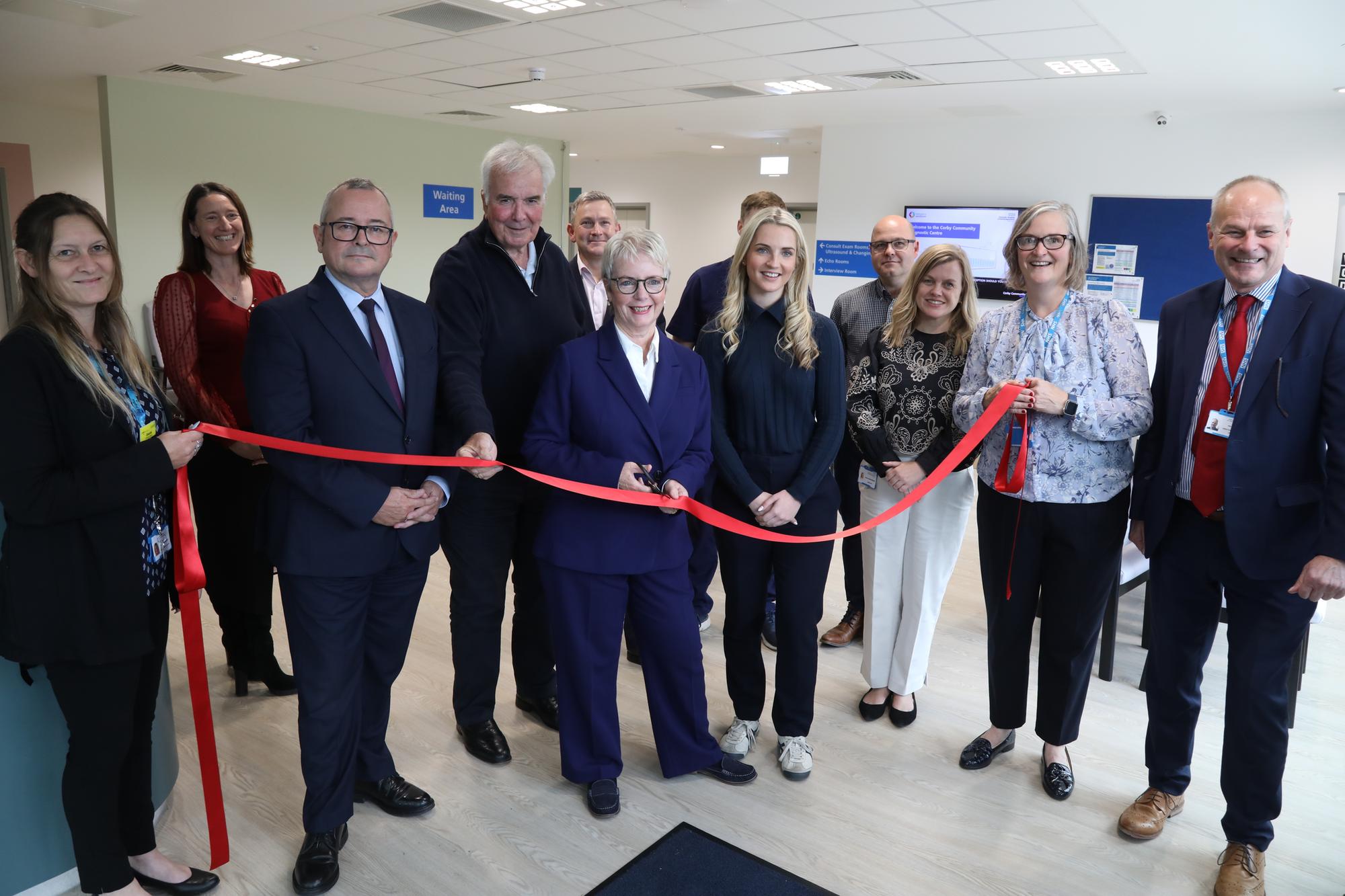 Corby’s new £11.7m Community Diagnostic Centre officially opened for ...