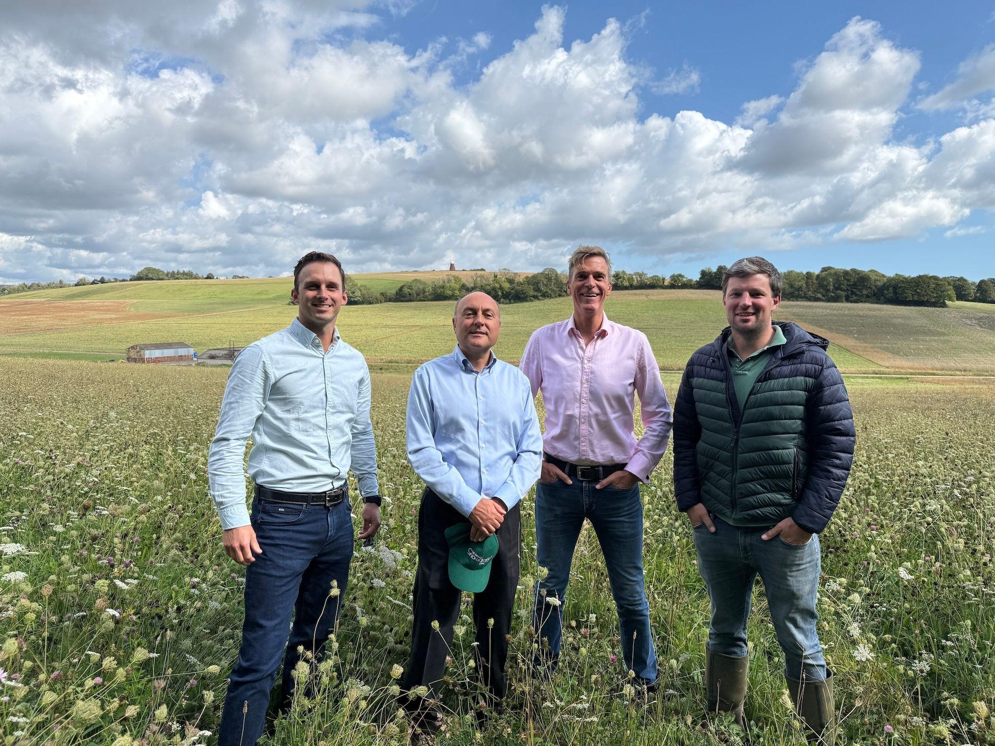 Andrew Griffith MP visits major nature restoration project at Halnaker ...