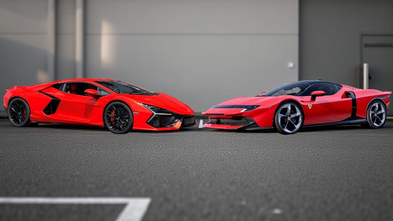 Ferrari 849 Testarossa vs. Lamborghini Revuelto – Supersportler im ...
