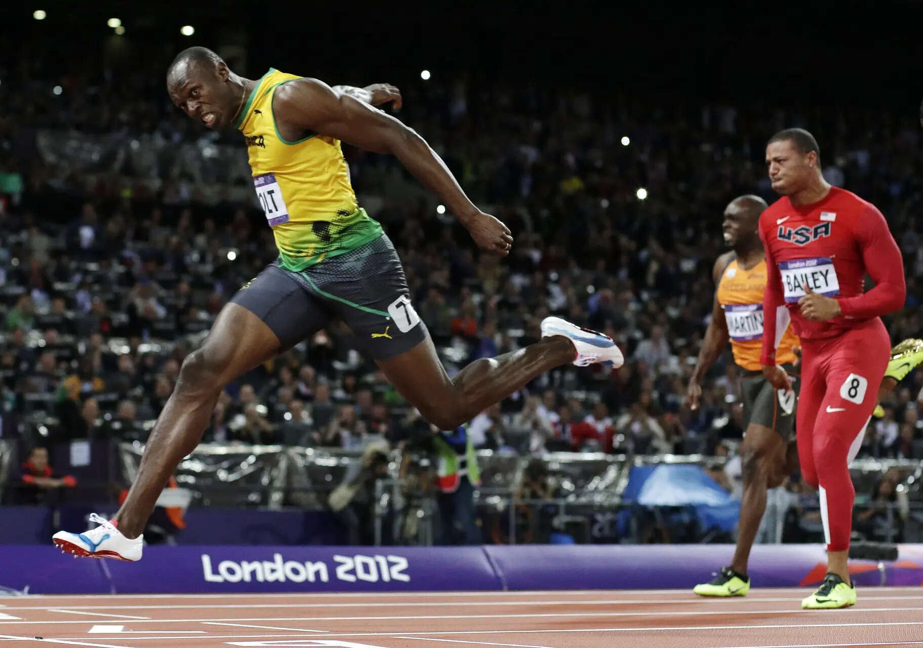 Usain Bolt, once the fastest man on the planet, now gets out of breath ...