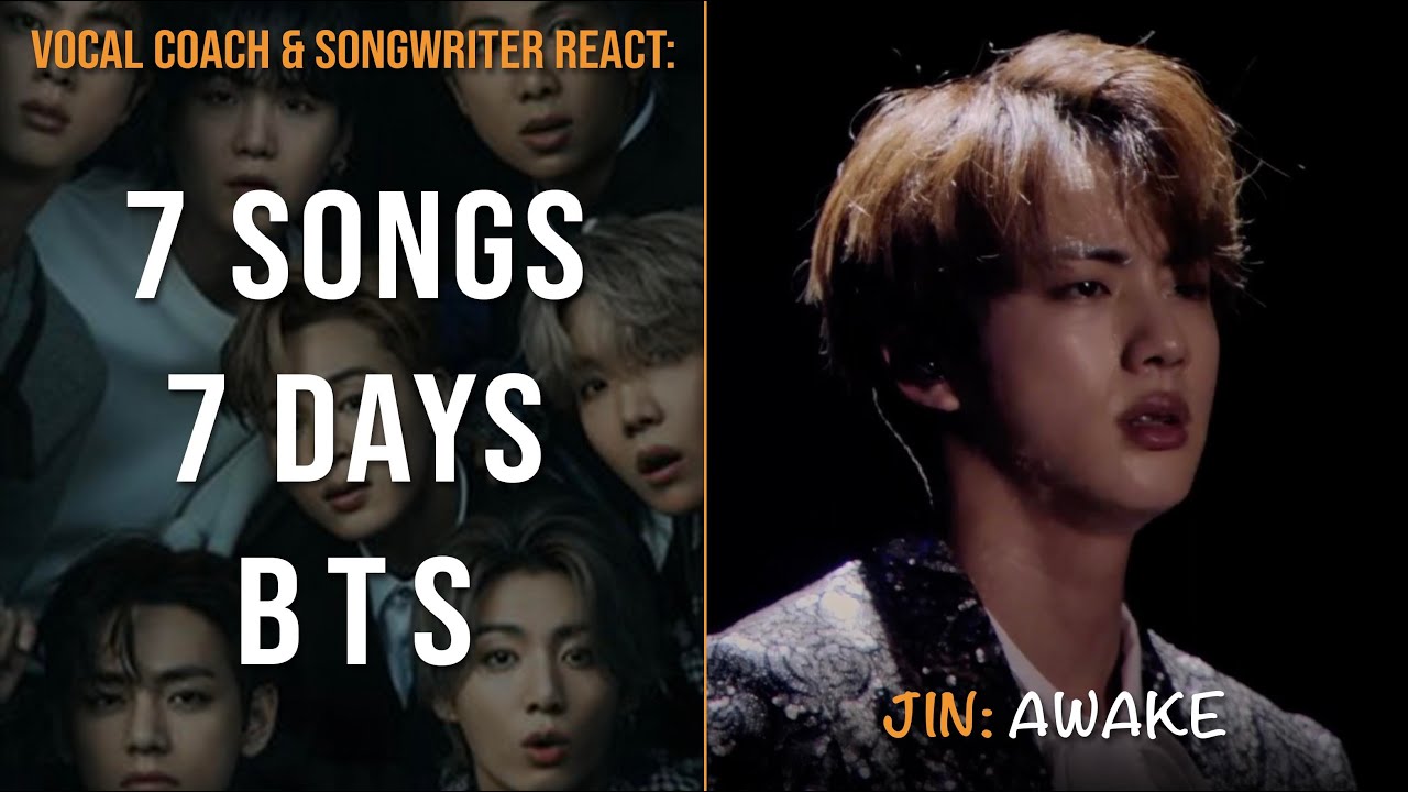 Vocal Coach & Songwriter React to Jin – Awake