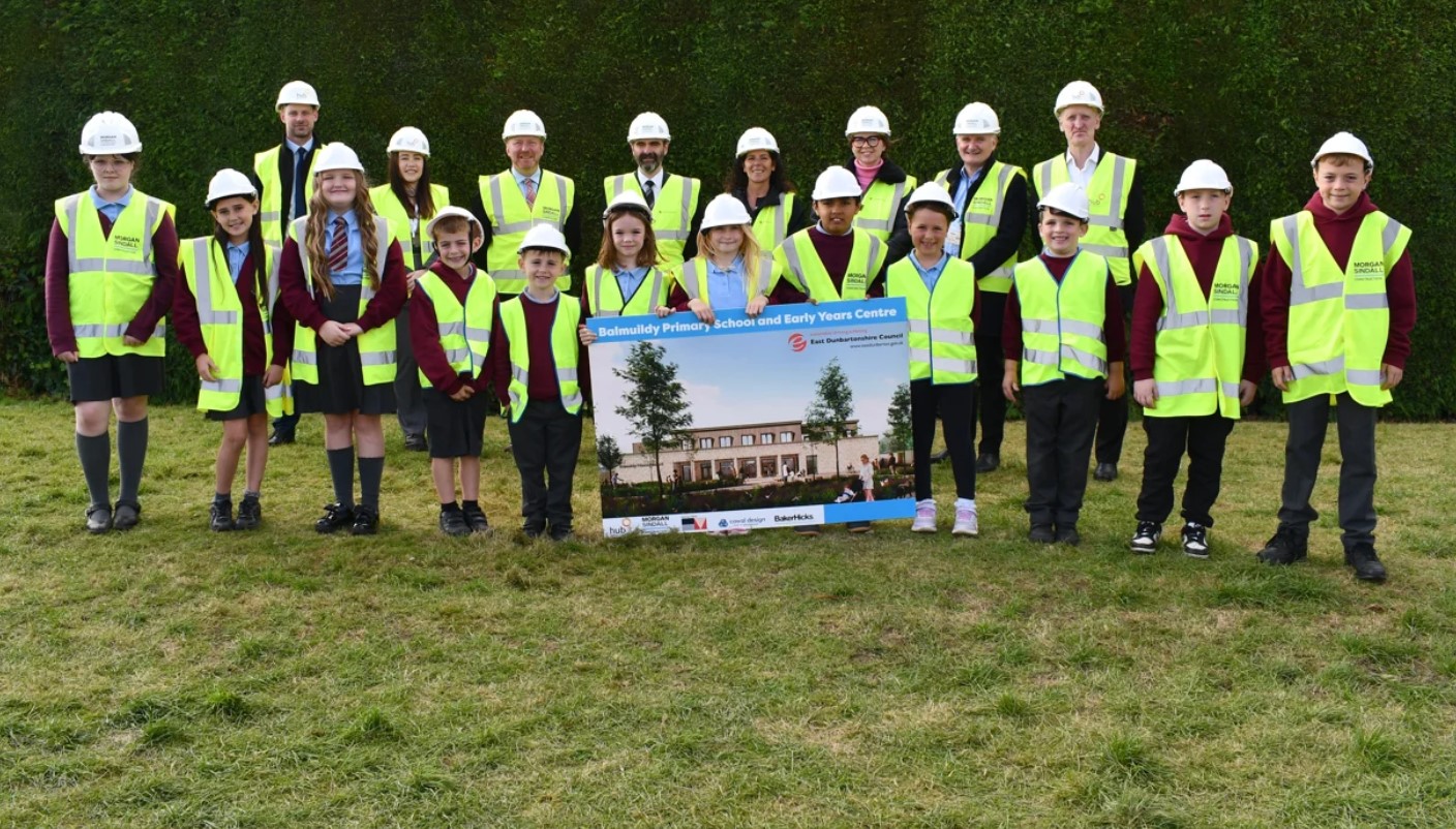 Construction of new £31.5million Bishopbriggs primary school and Early ...
