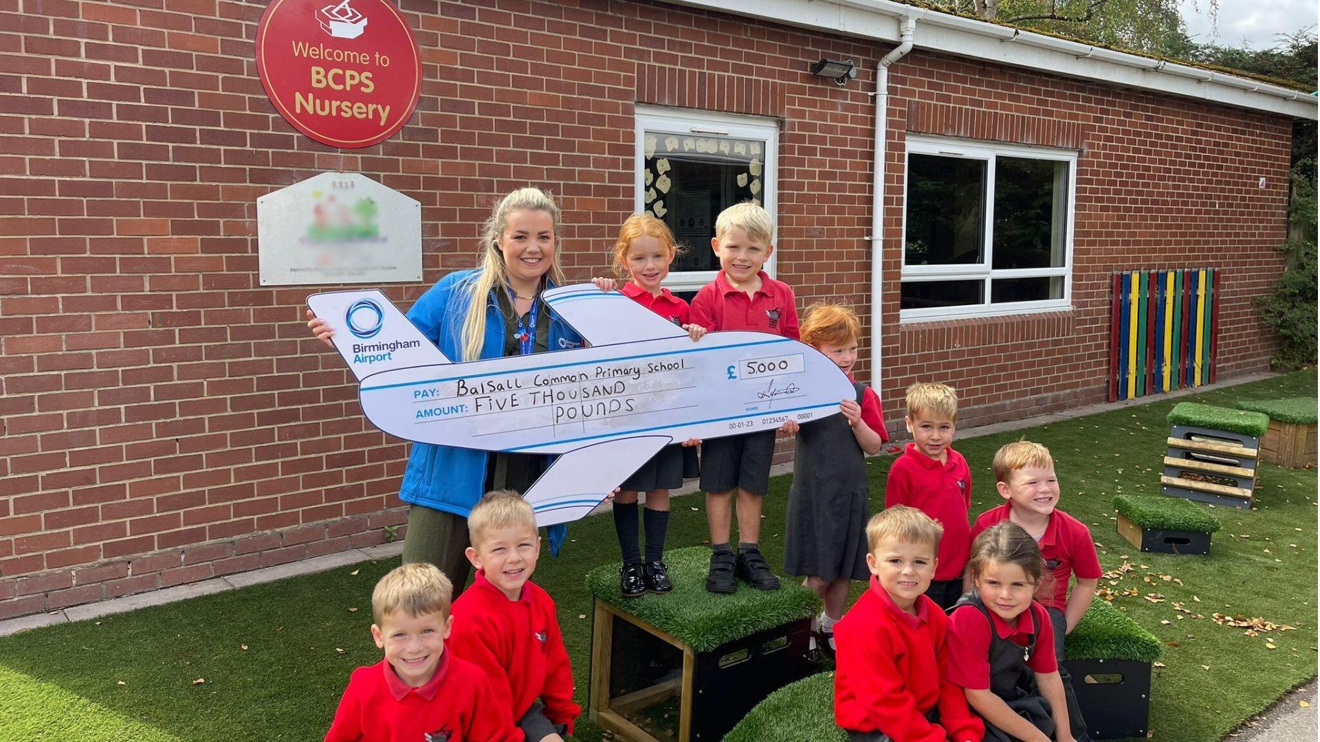 Birmingham Airport donates £5000 to partially fund new play area at ...