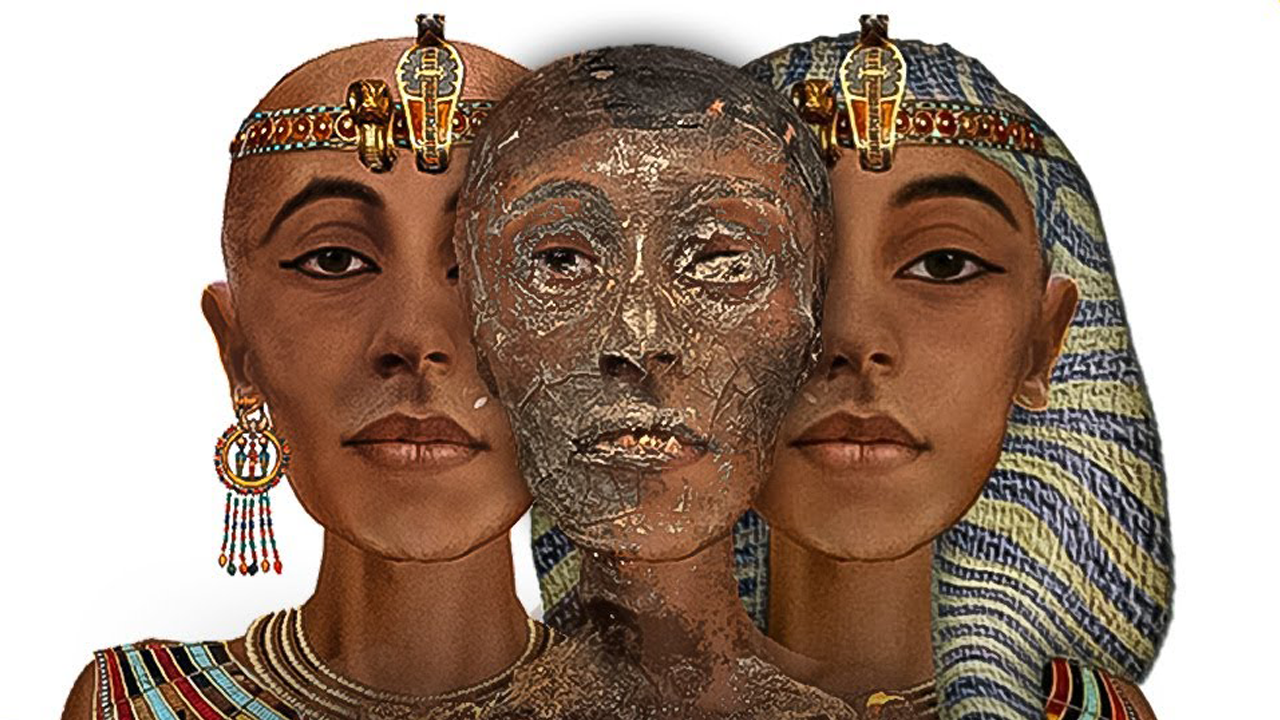 King Tut Mummy Reconstruction (Tutankhamun) Ancient Egypt