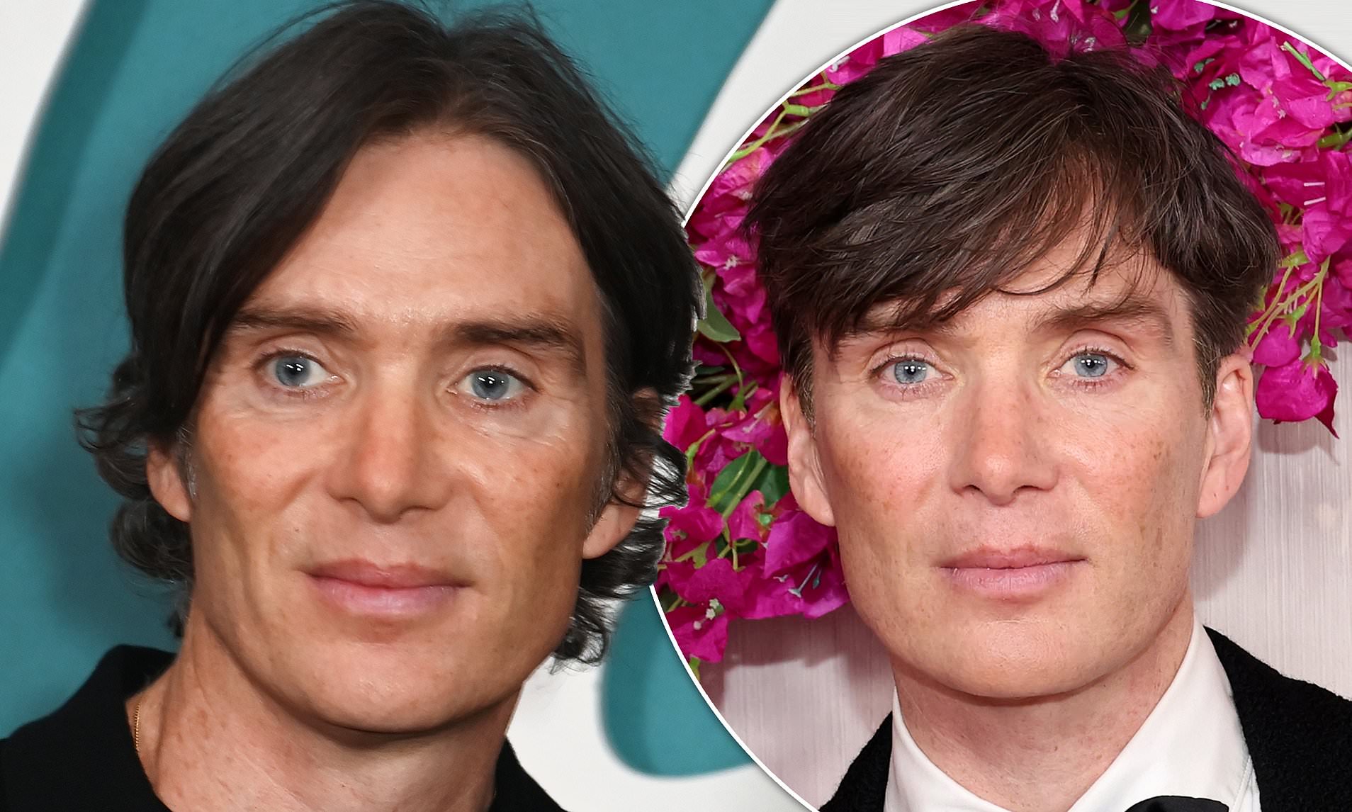 Cillian Murphy sports long locks and a Hollywood tan at Steve photocall ...