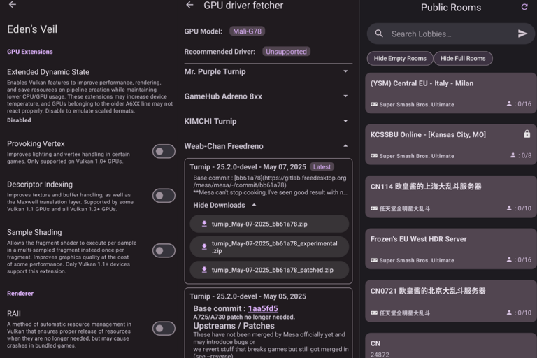 Eden: el emulador de la Nintendo Switch para Android