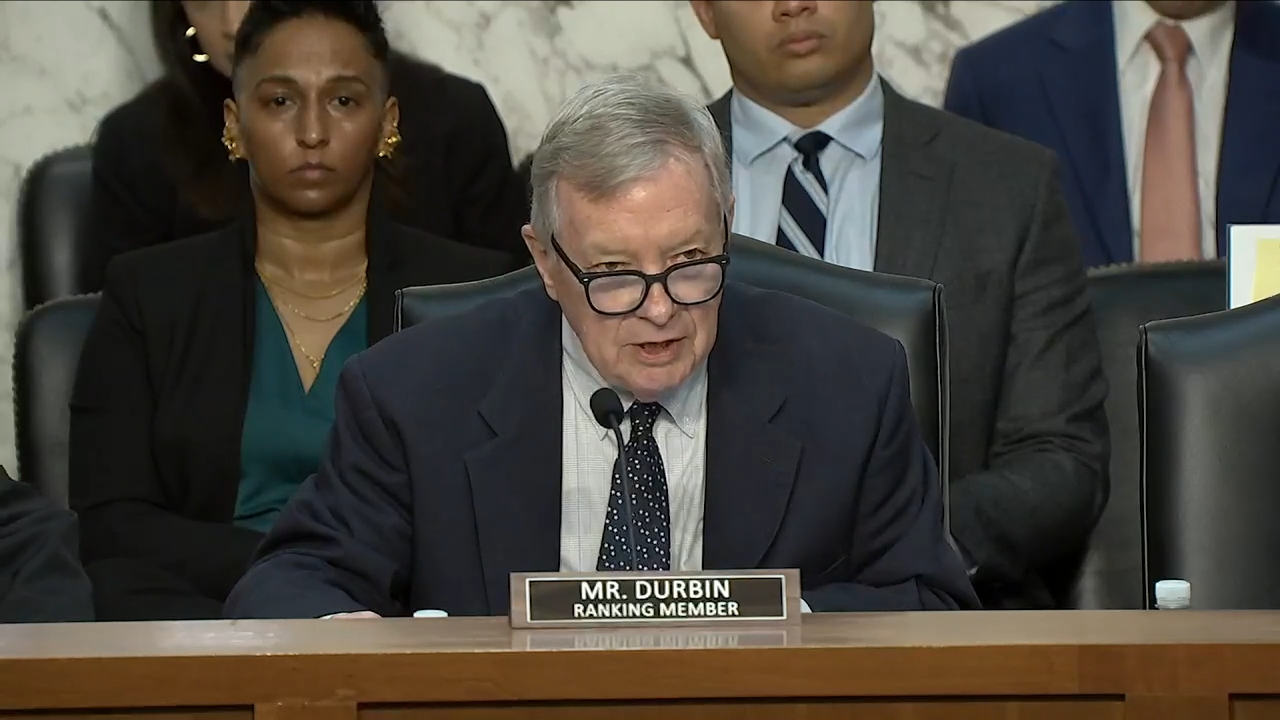 'Quite The Record, Mr. Patel': Dick Durbin Puts Kash Patel Through The ...