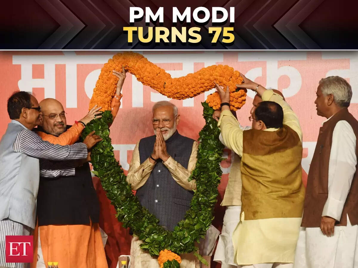 PM Modi turns 75, BJP rolls out unique celebrations with Sewa Pakhwada ...