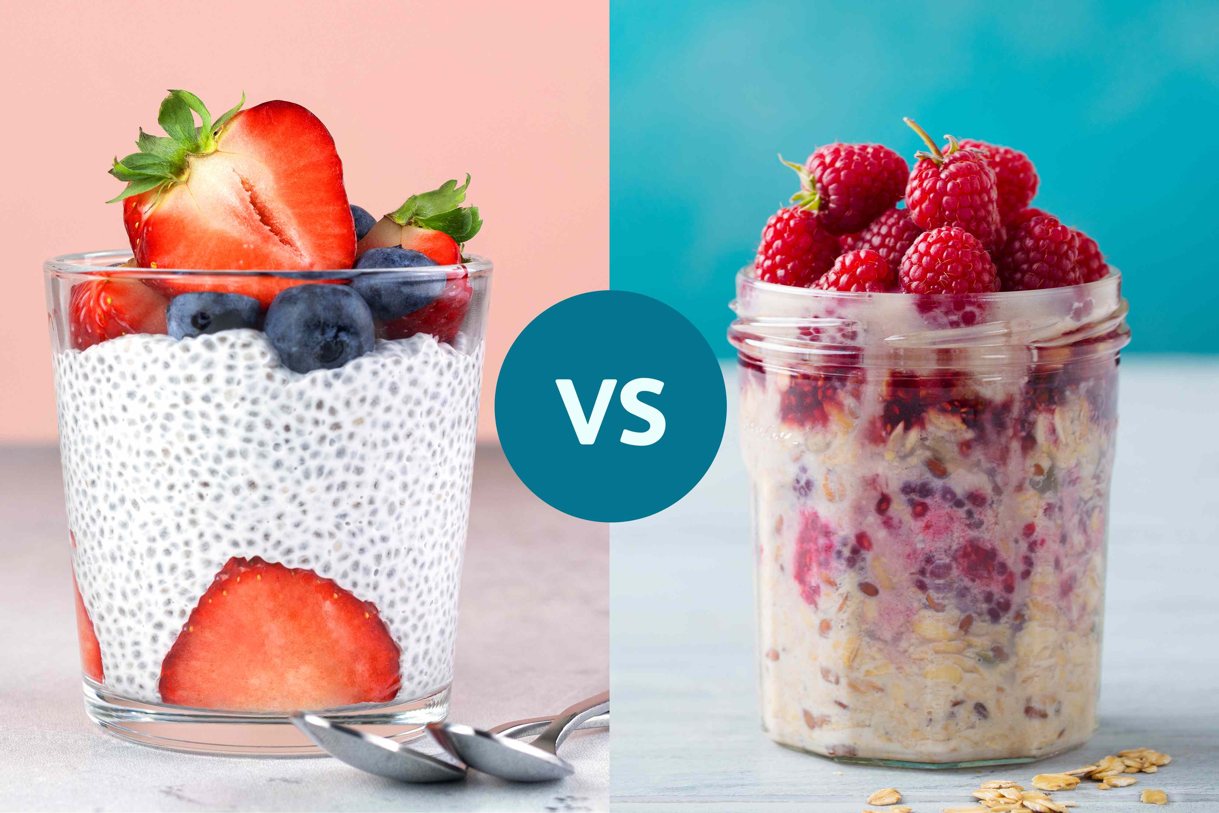 Chia seed pudding vs overnight oats: Which is better for protein, omega ...