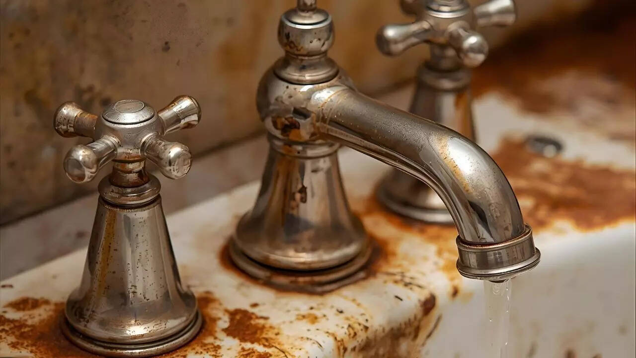 How to remove rust and white marks from bathroom taps quickly and ...