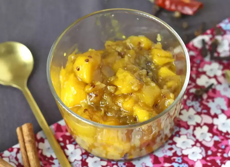 Chutney de mango casero: el condimento indio agridulce que combina con todo