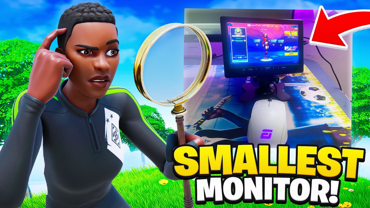 I Used the World’s Smallest Monitor to Play Fortnite — Here’s What Happened
