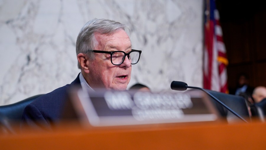 Durbin on Patel post on Kirk shooting: ‘shut up and let the ...