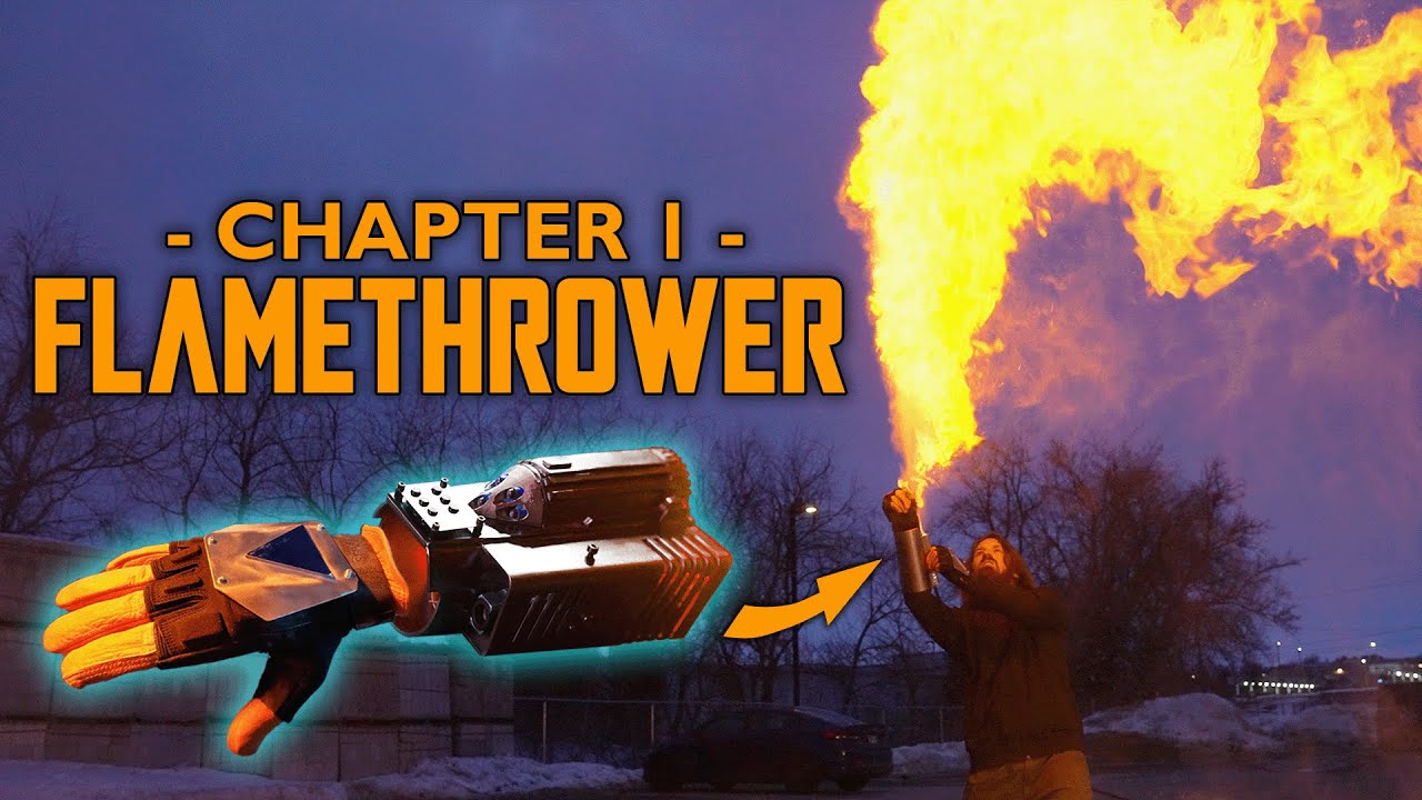 Real Mandalorian Flamethrower Build
