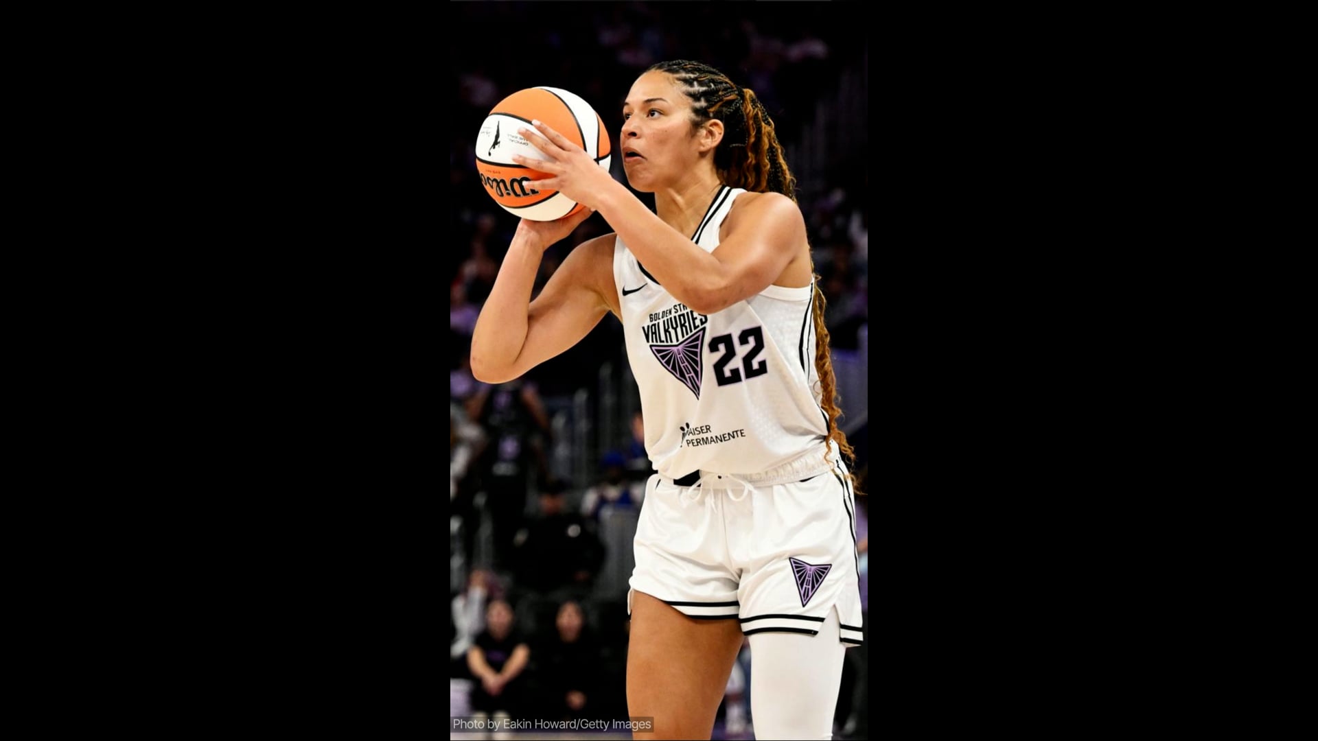 Valkyries’ Burton Captures Most Improved Player Award...