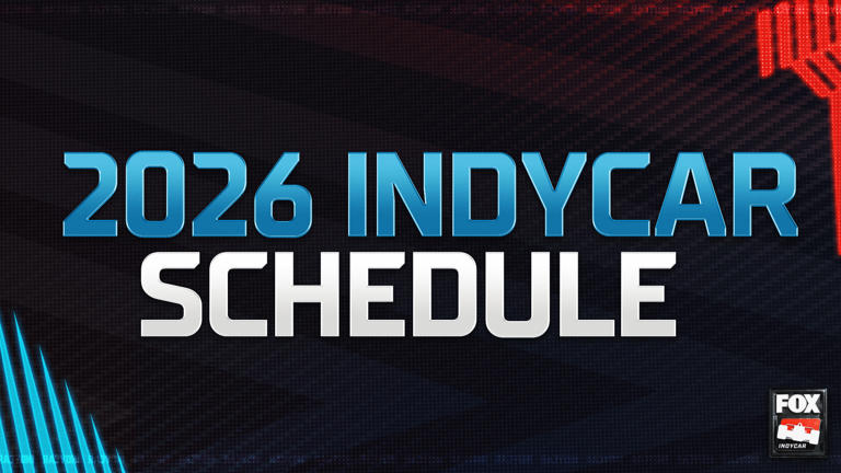 2026 INDYCAR Schedule: Phoenix Weekend With NASCAR, Laguna Seca Finale
