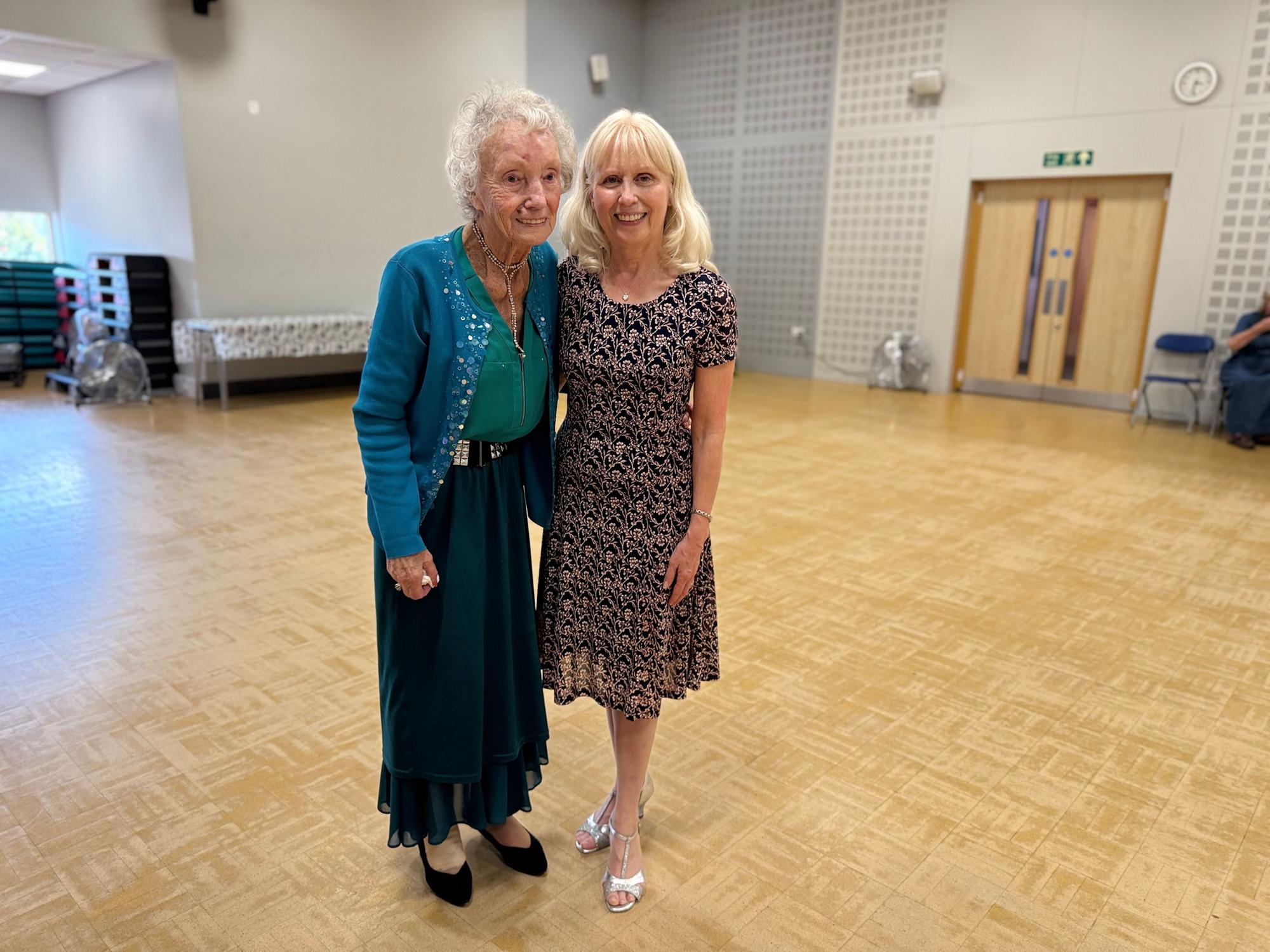 Inspiring Sutton resident waltzes into 100 years of being active