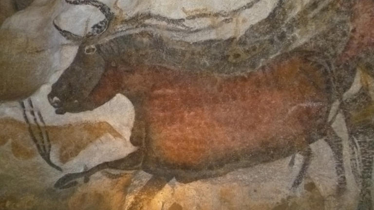 Siberian cave paintings depict extinct megafauna