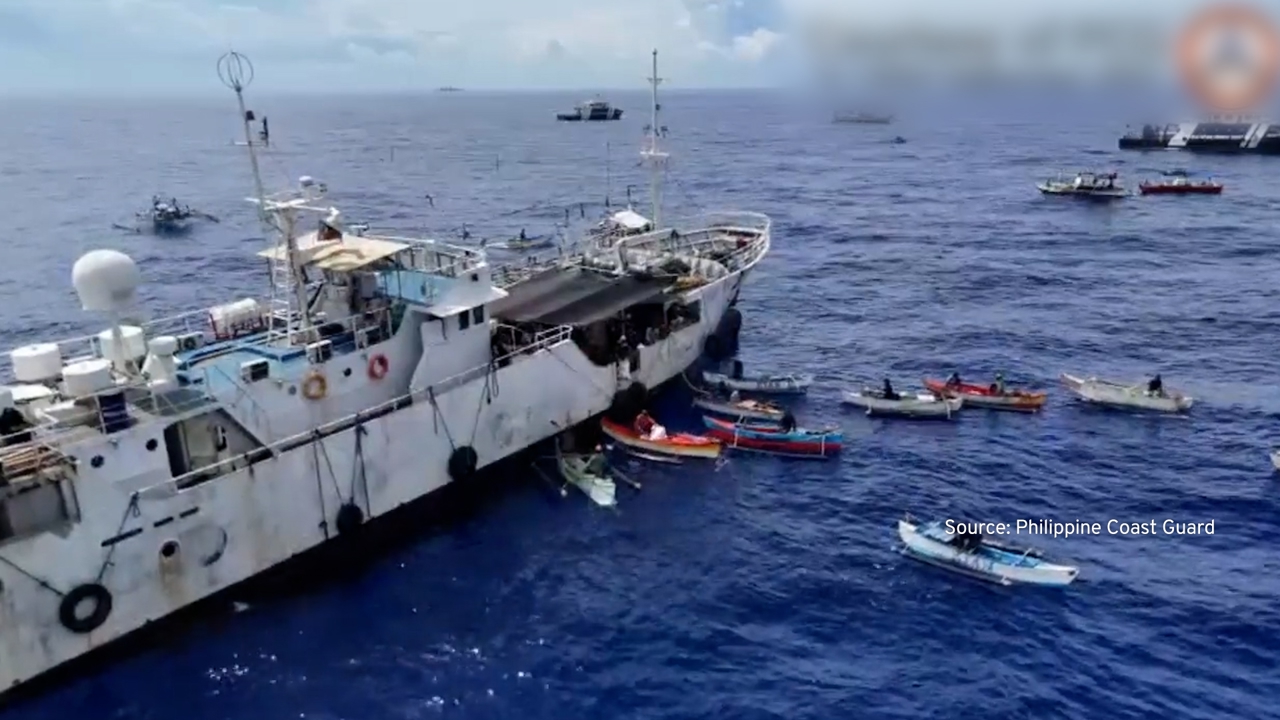 China and Philippines Clash Again at Scarborough Shoal