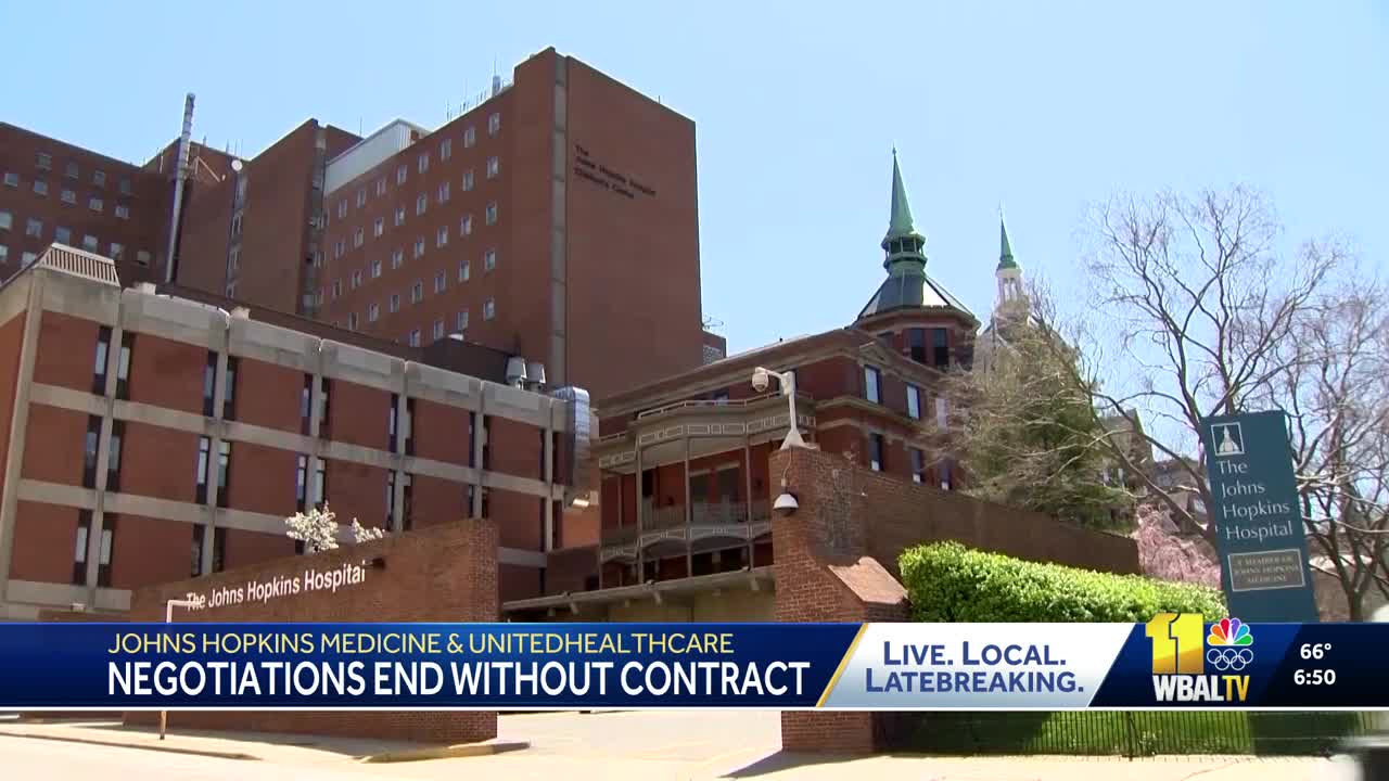 No contract: Johns Hopkins Medicine, UnitedHealthcare end talks