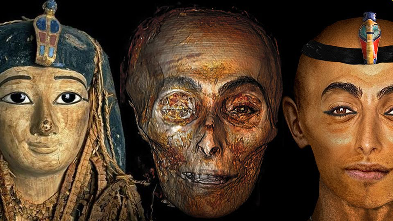 Pharaoh Amenhotep I Facial Reconstruction from Egyptian Mummy