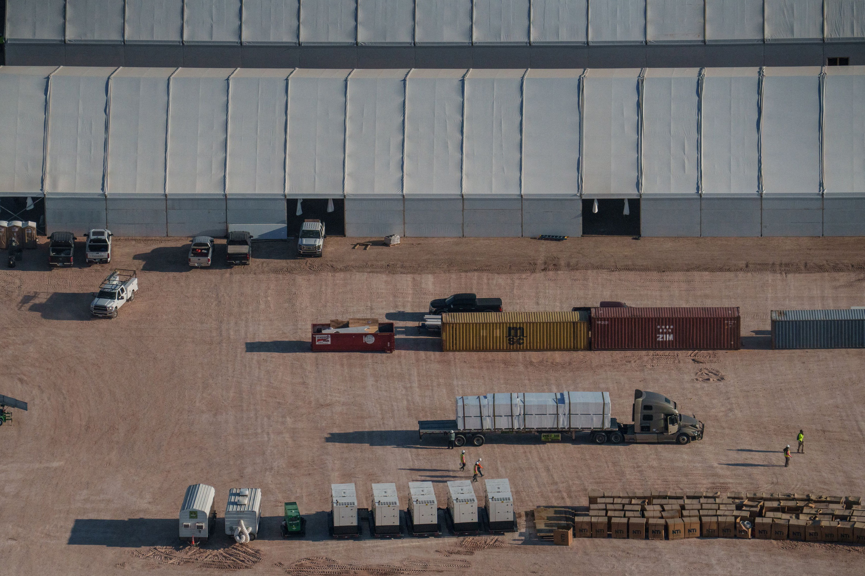 60 violations in 50 days: Inside ICE’s giant tent facility at Ft. Bliss