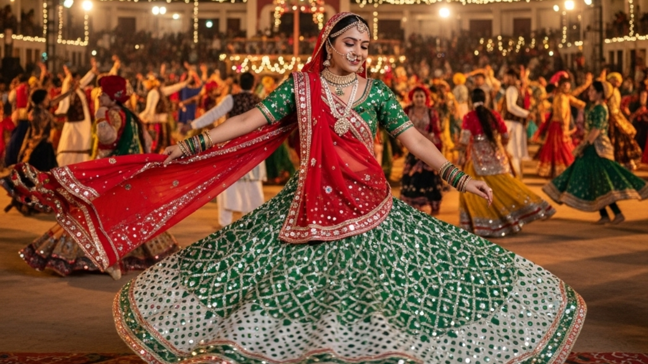 Google Gemini Nano Banana AI: Try these Chaniya Choli AI prompts for breathtaking Navratri looks