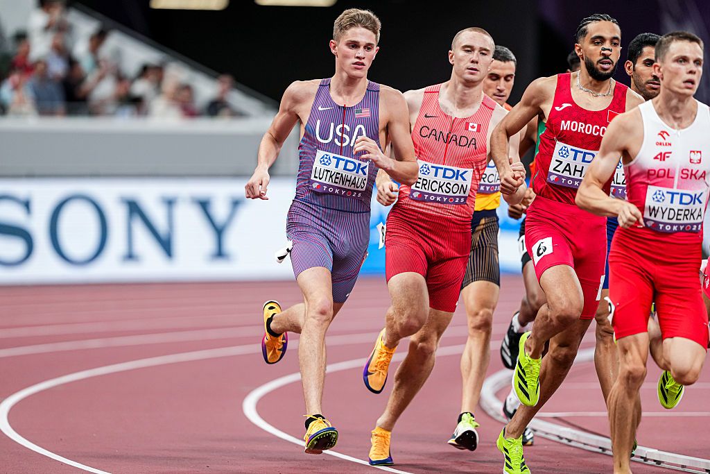 16-Year-Old Cooper Lutkenhaus Eliminated in the 800-Meter Preliminaries ...