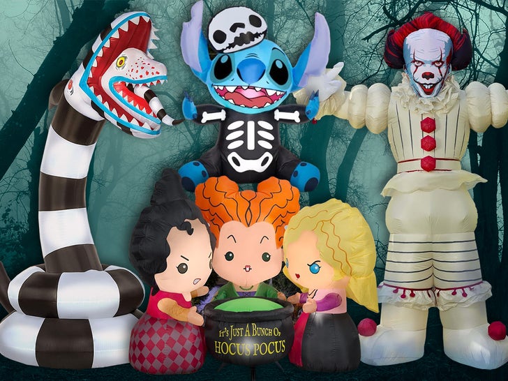 Inflatable Decorations to Make Your Front Lawn Scream Halloween