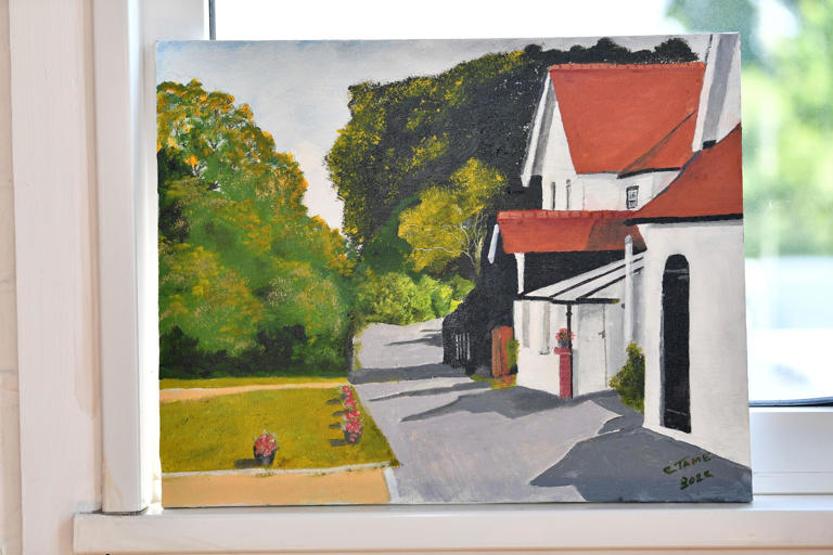 Artist Charles renews his passion for painting thanks to the art group ...