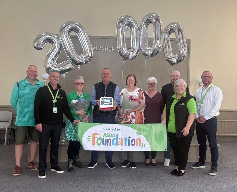 Hareleeshill Community Hub awarded £20,000 Asda Foundation Grant
