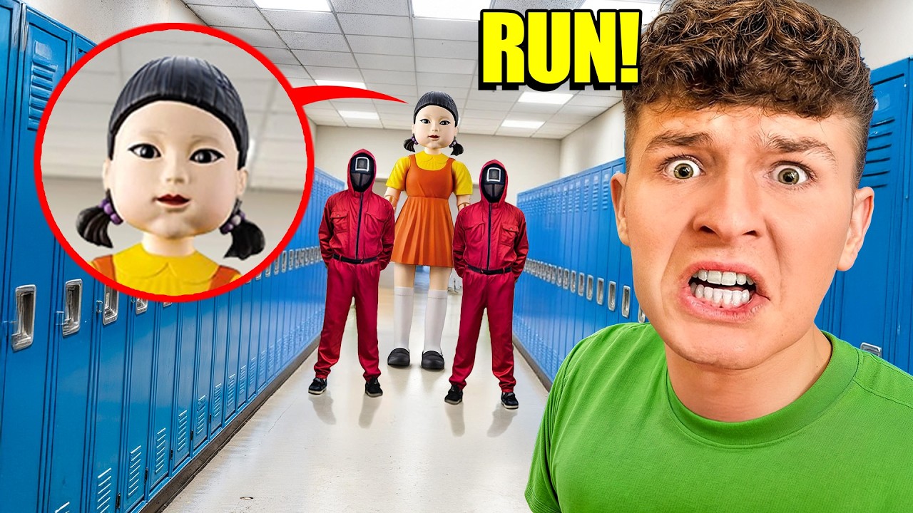 What to do if you see a Squid Game doll at a school