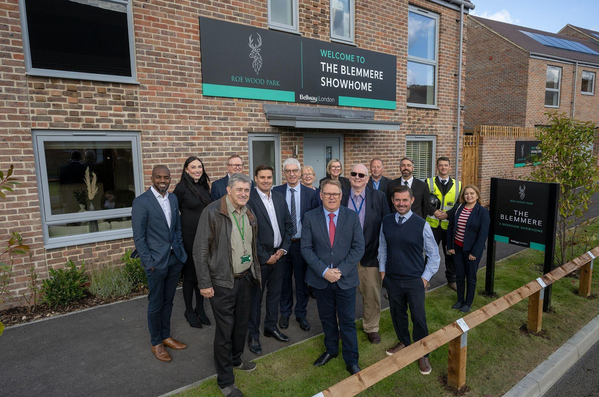 Bellway hosts ceremony to celebrate first homes completed at Roe Wood ...