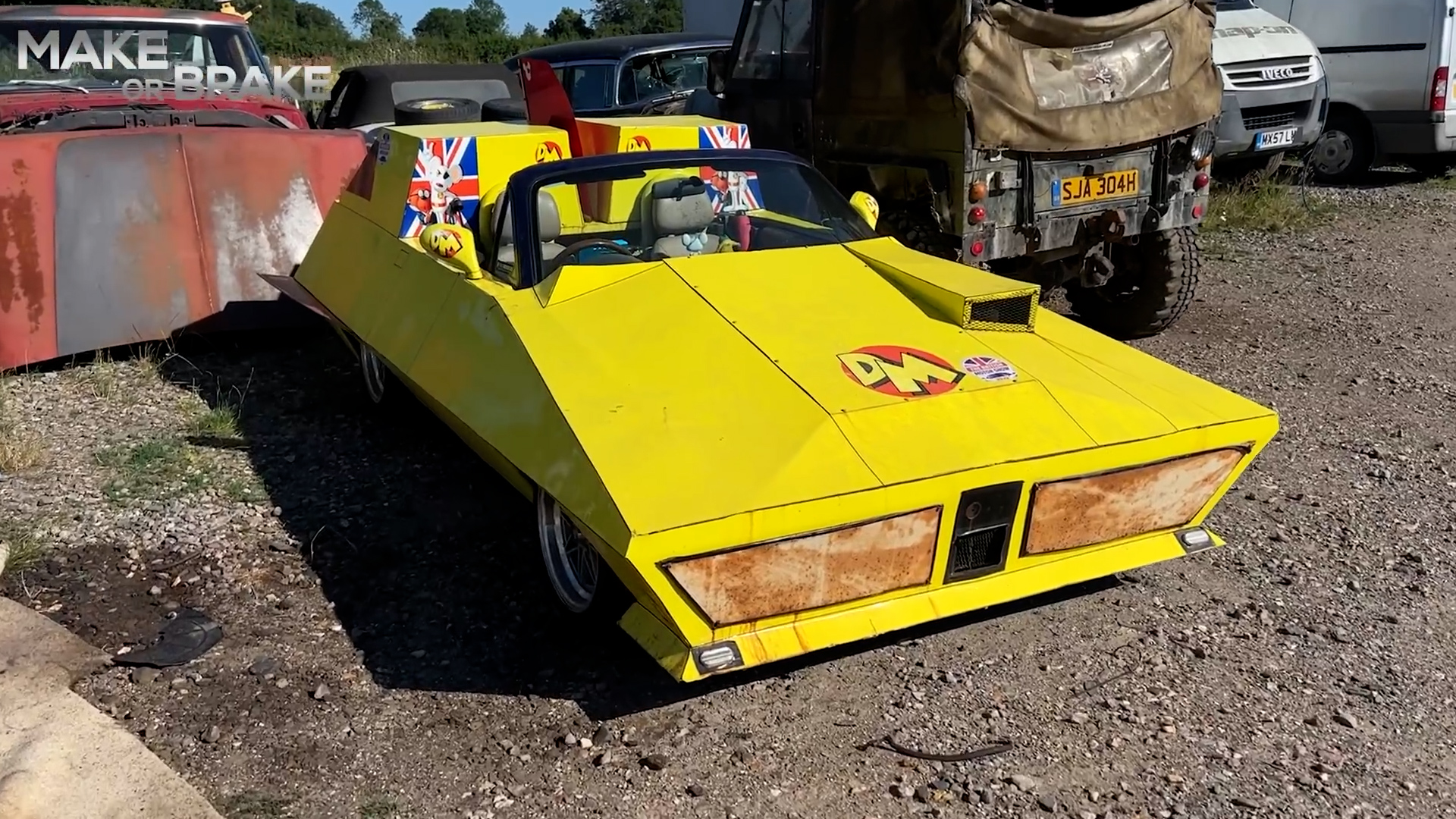 Abandoned Danger Mouse Car and Barn Find Collection